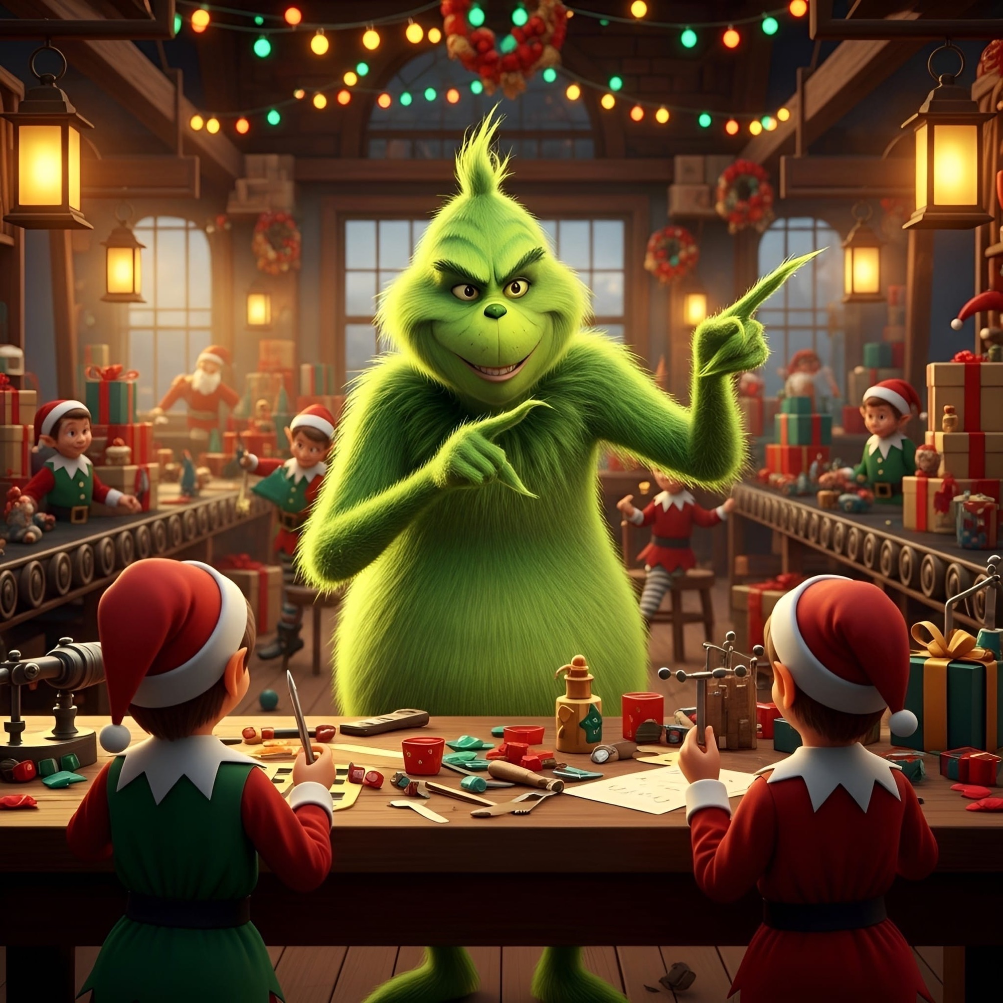Advent 1: HR Nightmare in Santa’s Workshop – FrogDiva Thoughts